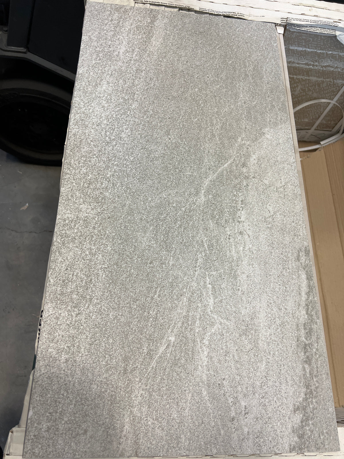 Grey Tile FLAVIKER Forward Grey Light Grey 50x50 cm — Habitat for ...