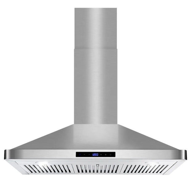 Cosmo Range Hood 36 Inch Stainless Steel Wall Mount — Habitat for ...