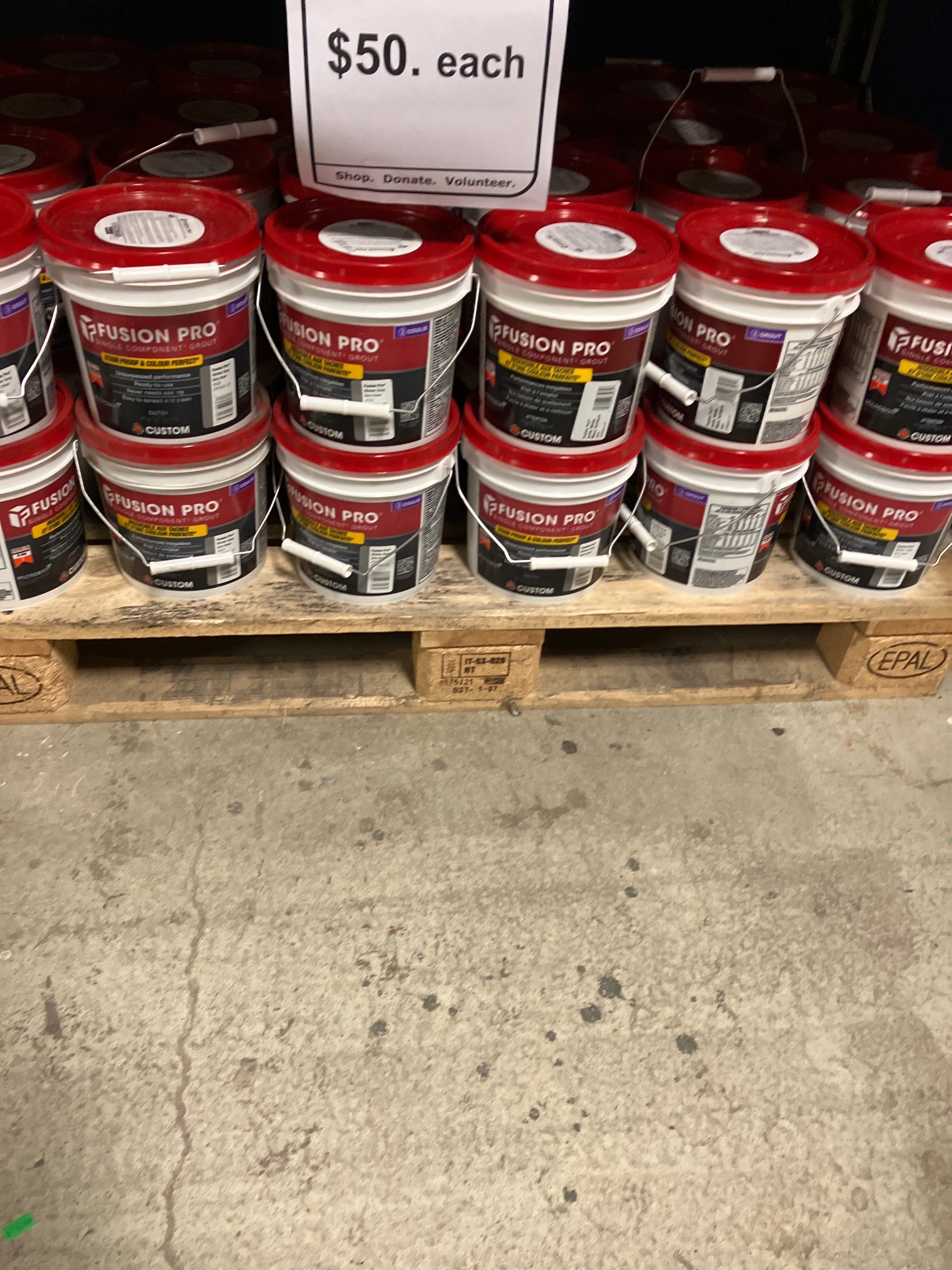 Grout Fusion Pro Single Component Grout For Tile Use — Habitat for ...