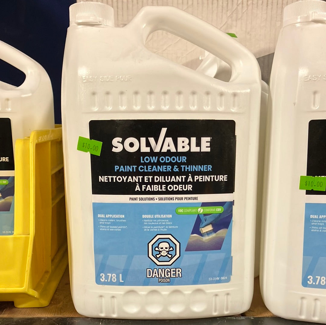 Solvable Paint Cleaner & Thinner for Easy Cleaning — Habitat for ...