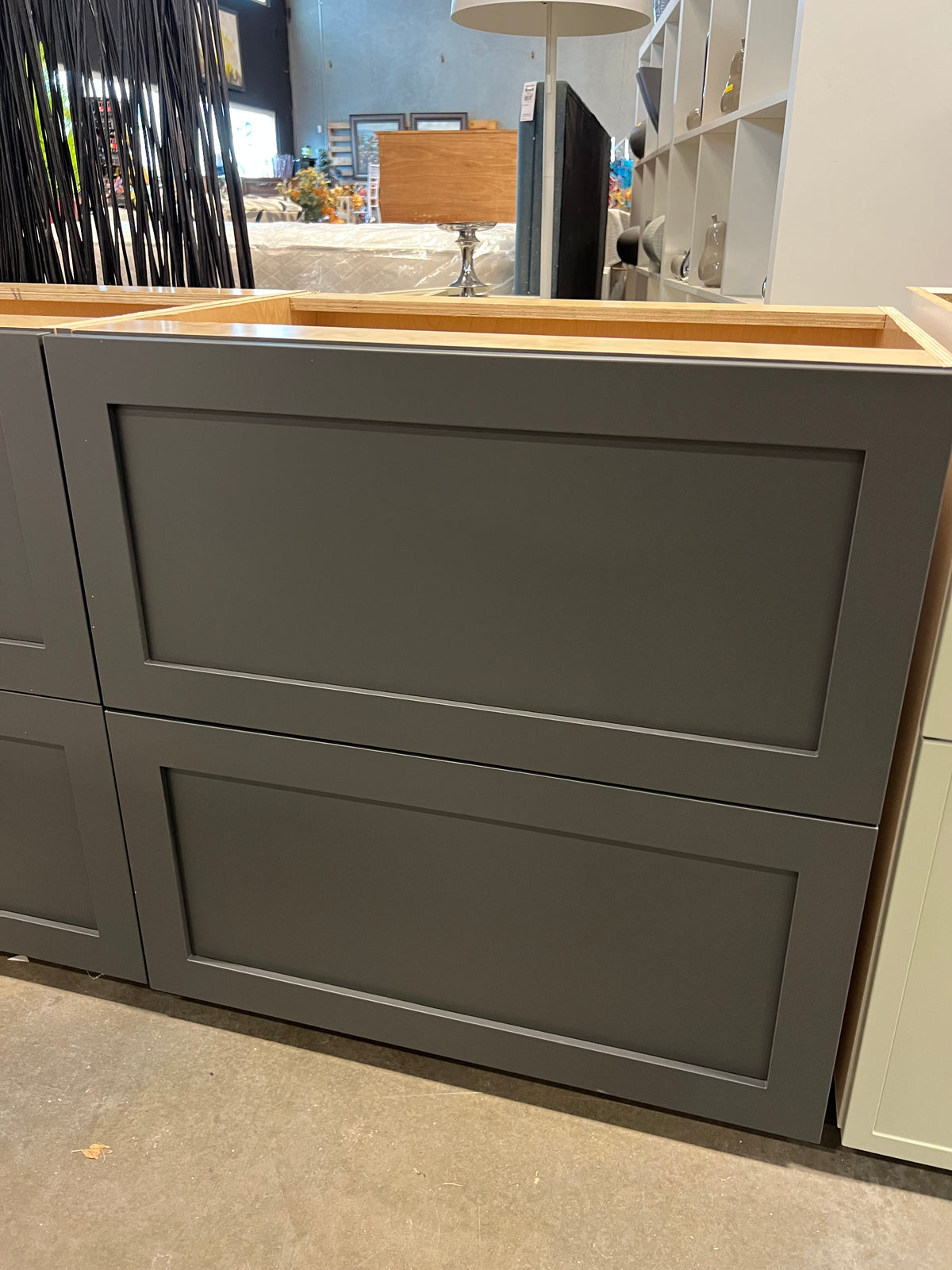 Blue Haze Base Kitchen Cabinets With Drawers Prime — Habitat for ...