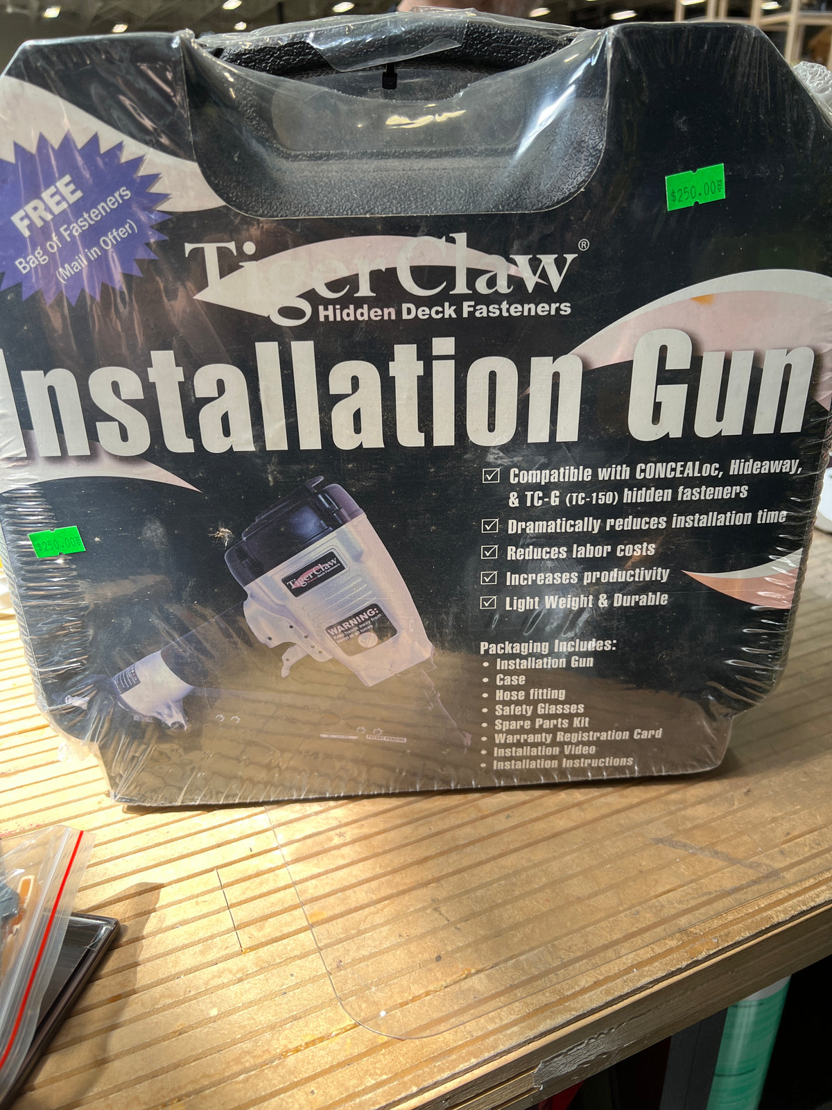 Tiger Claw Deck Fastener Installation Gun for Easy Decking Setup ...