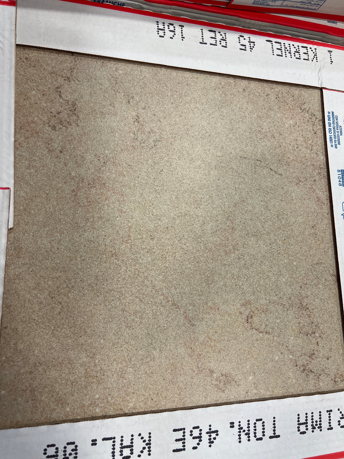 Beige Ceramic Square Tile 17 x 17 Inches — Habitat for Humanity Greater ...