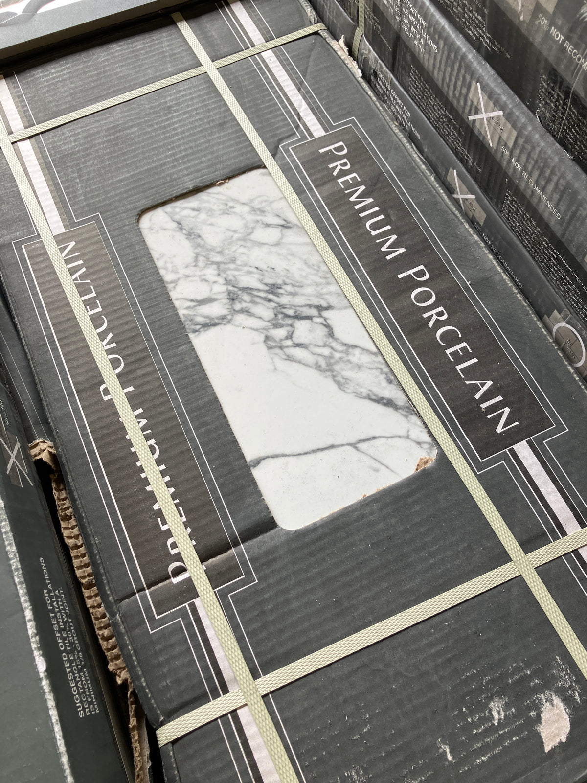 Porcelain Tile Arctic Ravine - Premium Matte Finish — Habitat for ...
