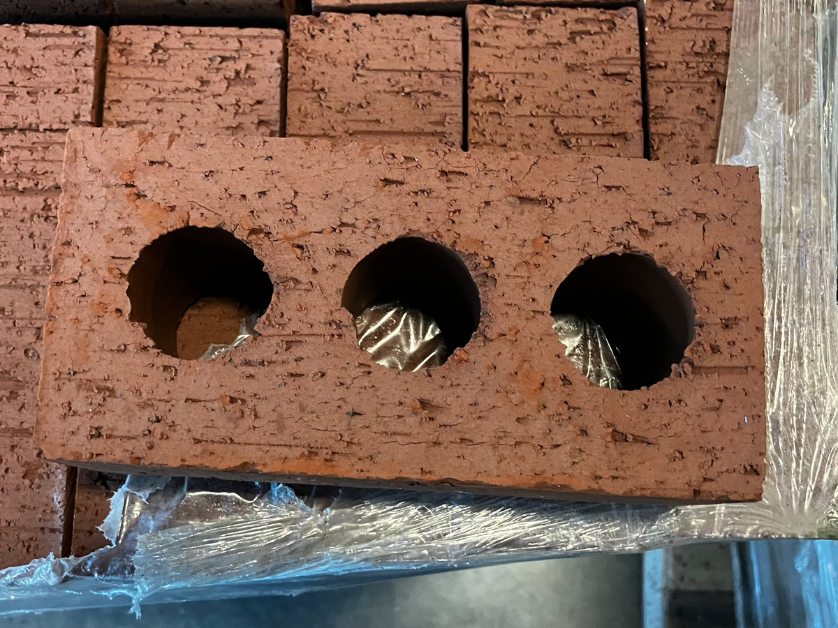 Red Brick 3 Hole Brick For Constructions — Habitat for Humanity Greater ...