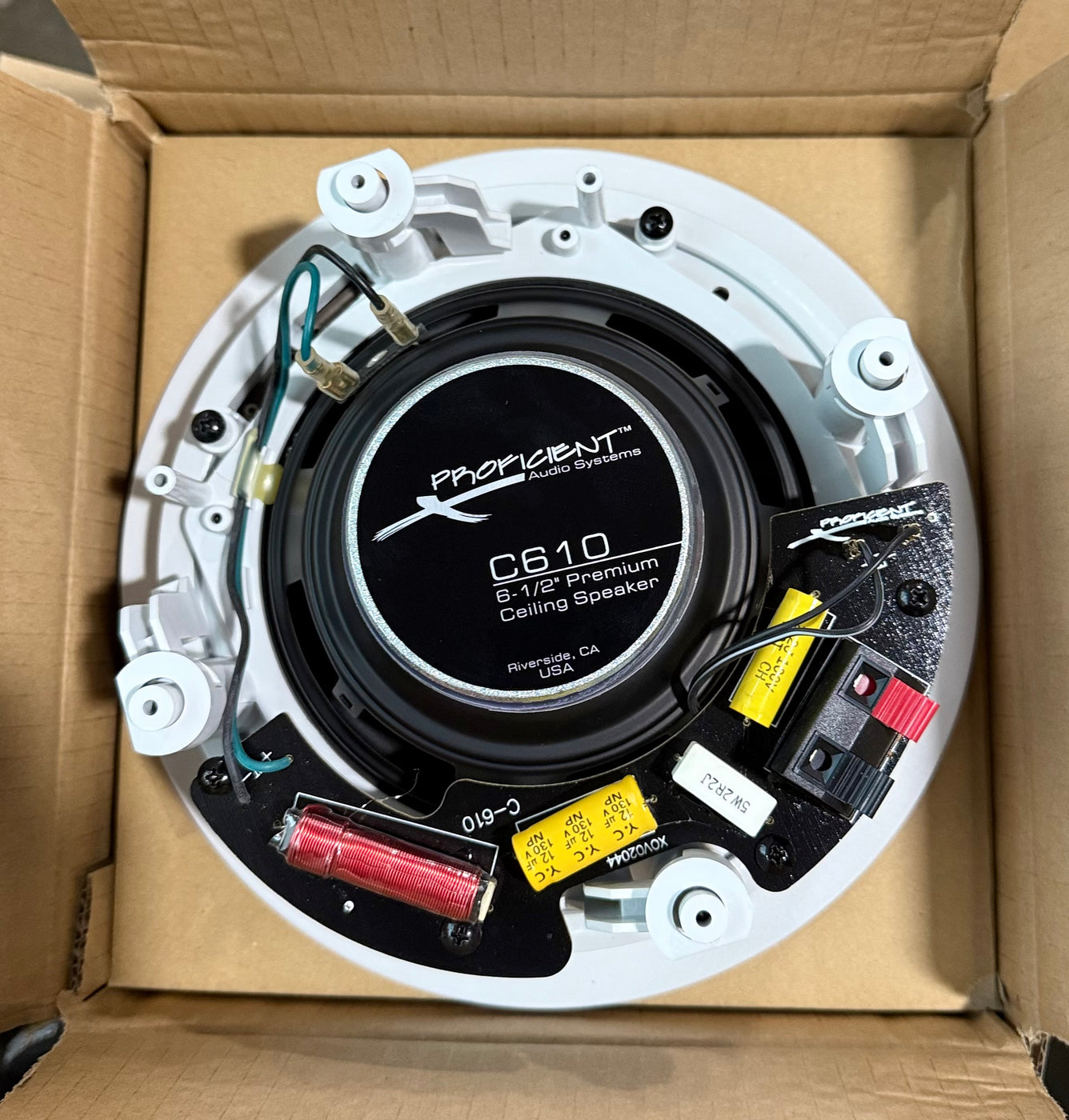 Ceiling Speaker C610 6.5 Inch Proficient Audio Pair — Habitat for ...