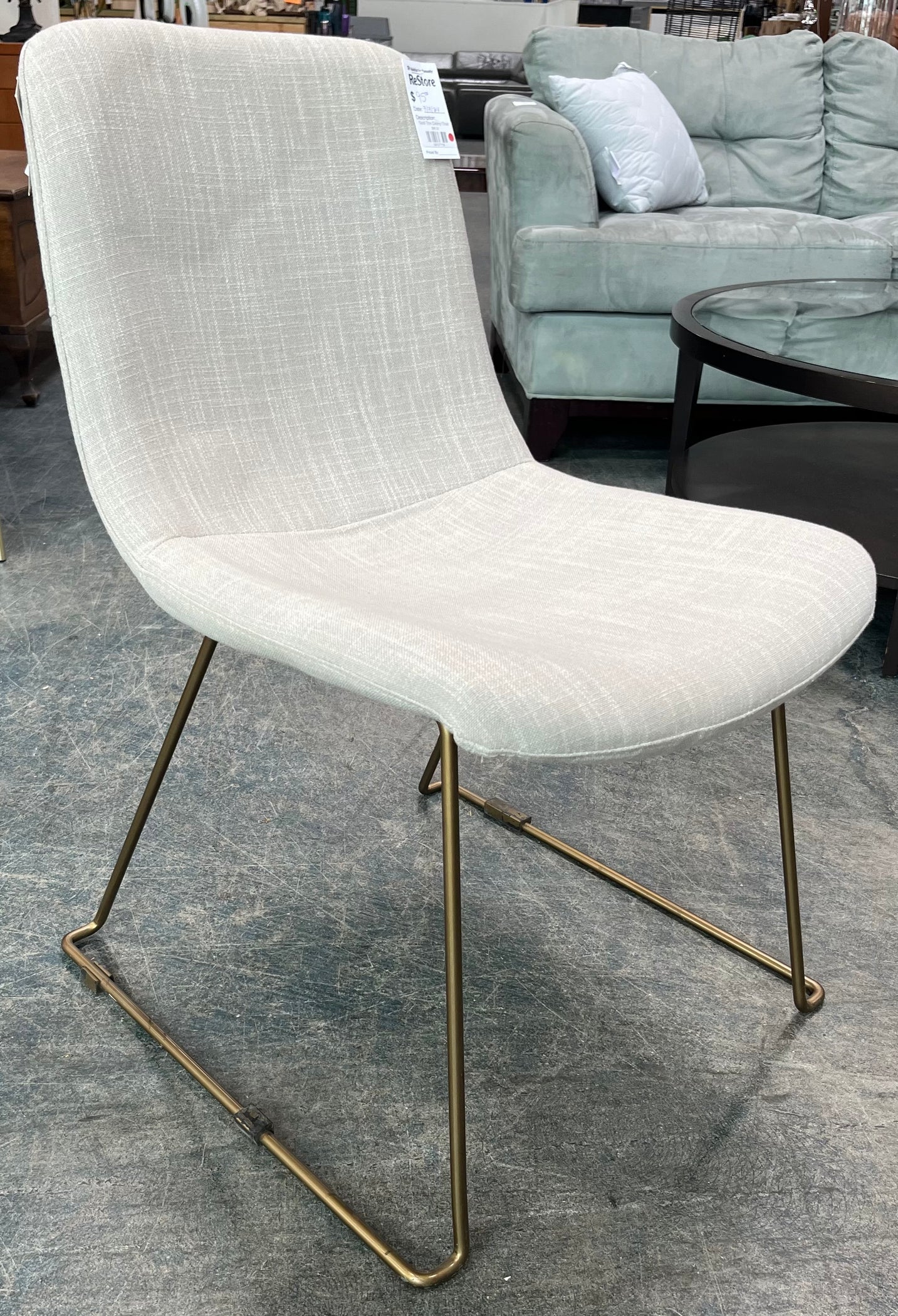 Gold Trim Dining Chair — Habitat for Humanity Greater Vancouver