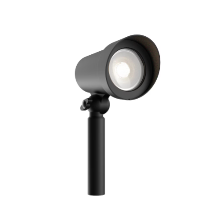 Low Voltage Led Black Outdoor Spotlight Illume Pro — Habitat for ...