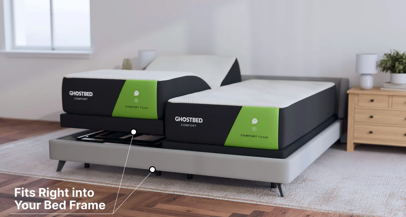 Split King Adjustable Set Bed Base for Custom Comfort — Habitat for ...