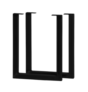 Steel U-Shaped Furniture Legs Live Edge 15 Inch — Habitat for Humanity ...