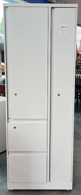 White Locker Storage Unit for Organized Spaces — Habitat for Humanity ...