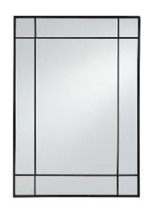 Chic Black Wall Gluckstein Elements Black Wall Mirror — Habitat for ...